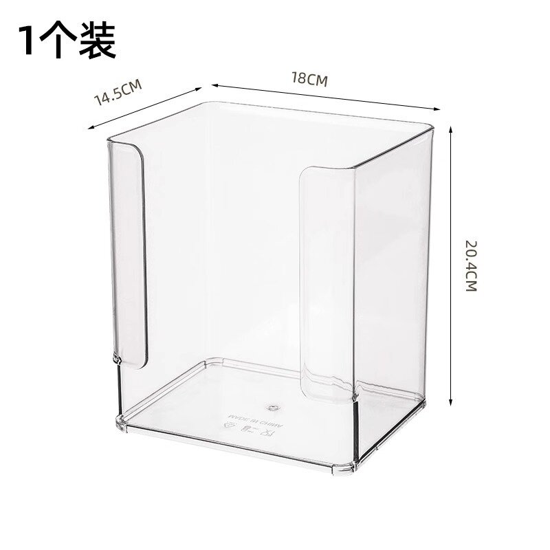 Прозрачный контейнер для хранения лапши быстрого приготовления для домашнего кухонного шкафа, удобный органайзер для лапши и масок, многофункциональный настольный контейнер для хранения