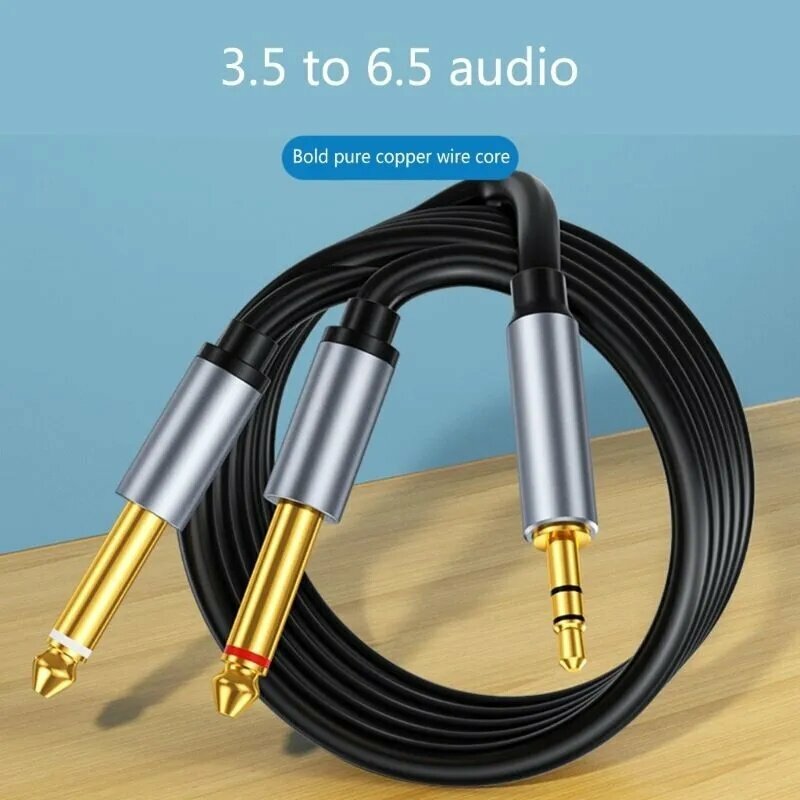 Аудиокабель USB Type-C/USB 1.1, 3 м, черный — фото 1