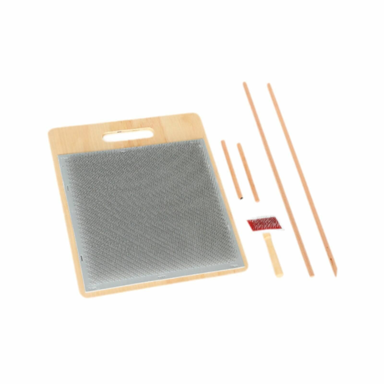 Доска для смешивания шерсти с щеткой и подставкой