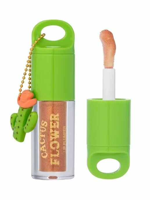 Плампер для губ Cactus Flower, 2 мл, 01 Золотисто-медный