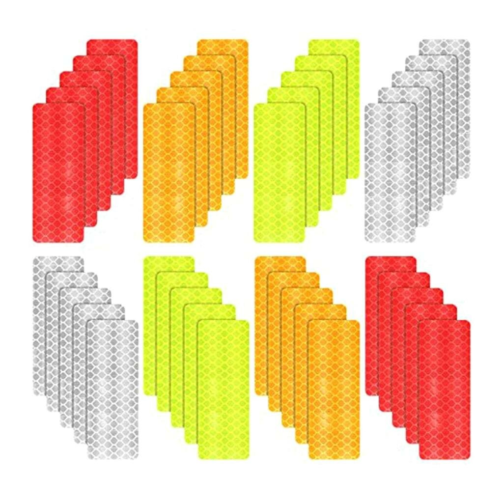 Водонепроницаемая светоотражающая лента для дисков автомобиля, 40 шт.