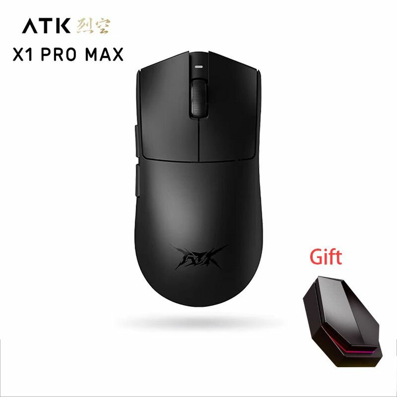 ATK X1 Pro/ Max/Ultimate Игровая мышь Беспроводная PAW3950Ultra 8k 2.4g
