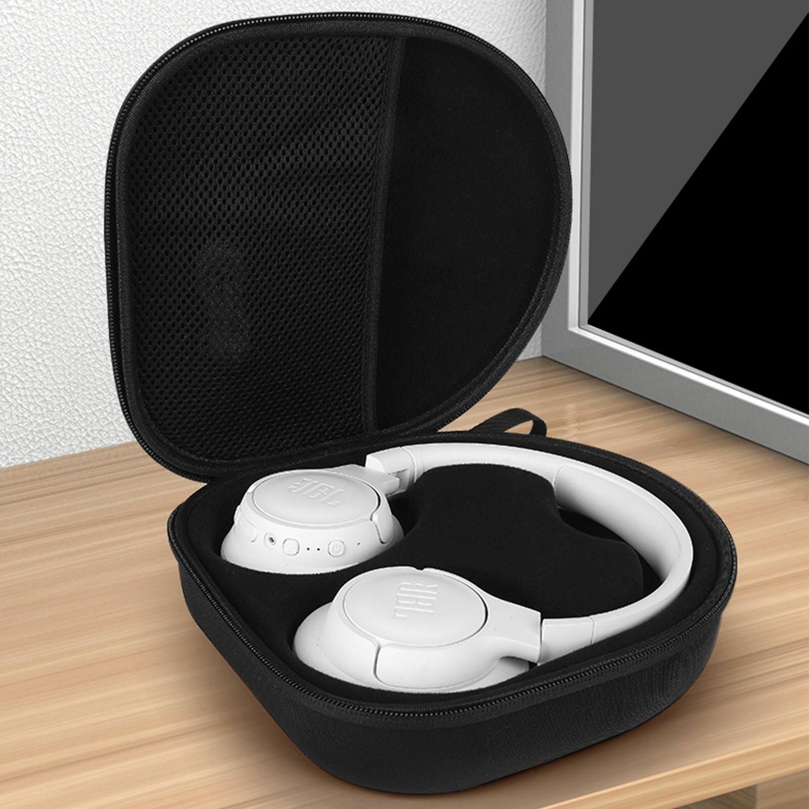 Чехол для больших накладных наушников с карабином универсальный JBL TUNE760NC T750/660/710/510BT