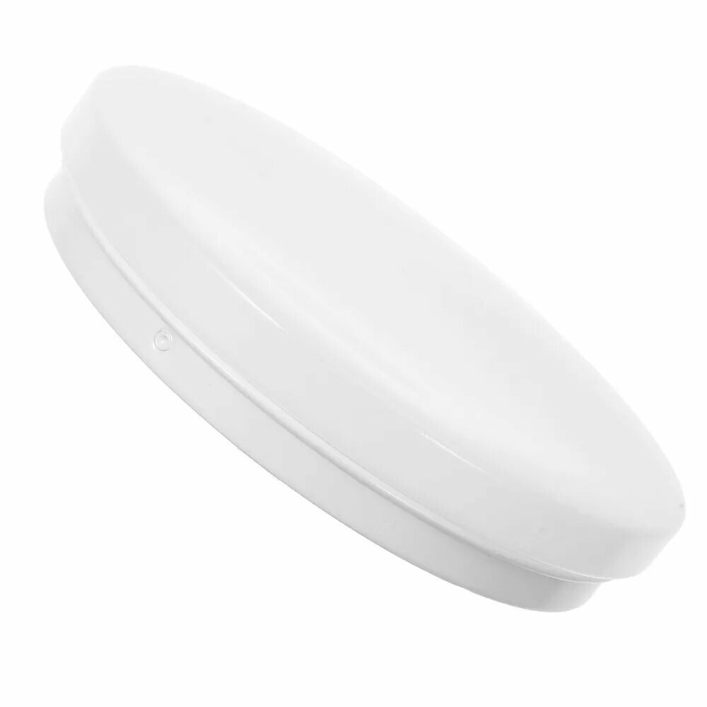 Плафон Пластиковый Круглый, Белый, Диаметр 20 См, Из Пк, Для Спальни И Гостиной, Равномерное Освещение