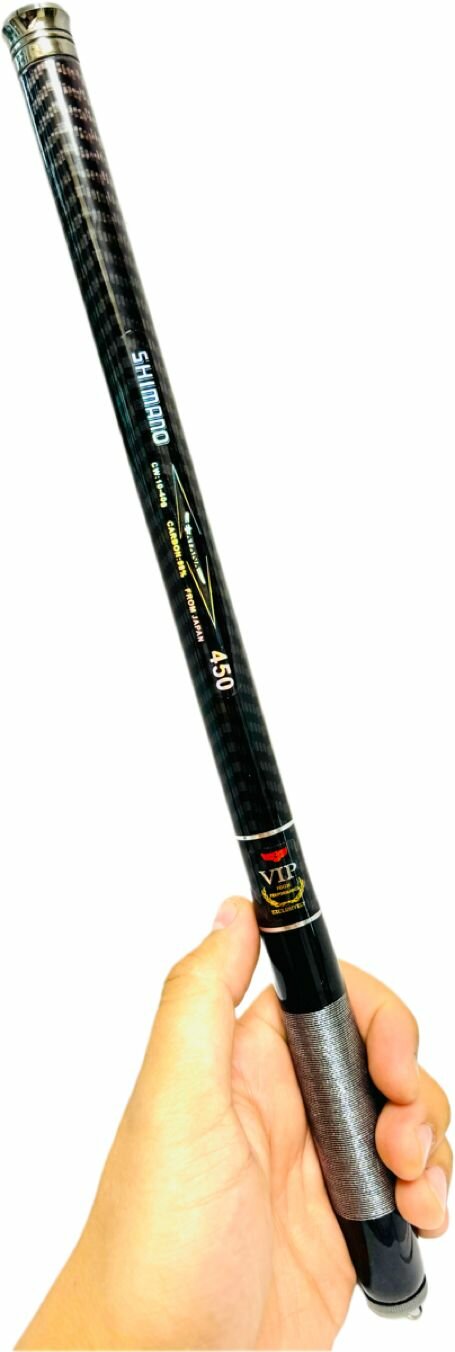 Удочка маховая; Удочка телескопическая для рыбалки летняя в сборе; 4.5 м