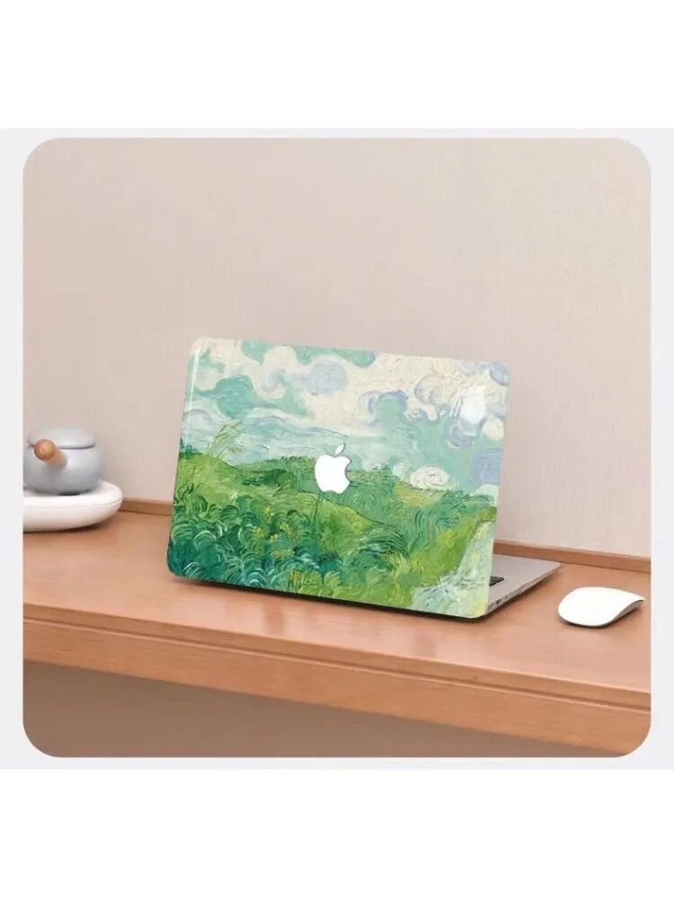 Чехол для Macbook Air 13 M4 M3 M2 / макбук air 13.6' 2025 2024 2022 известный картина маслом цветы Чехол