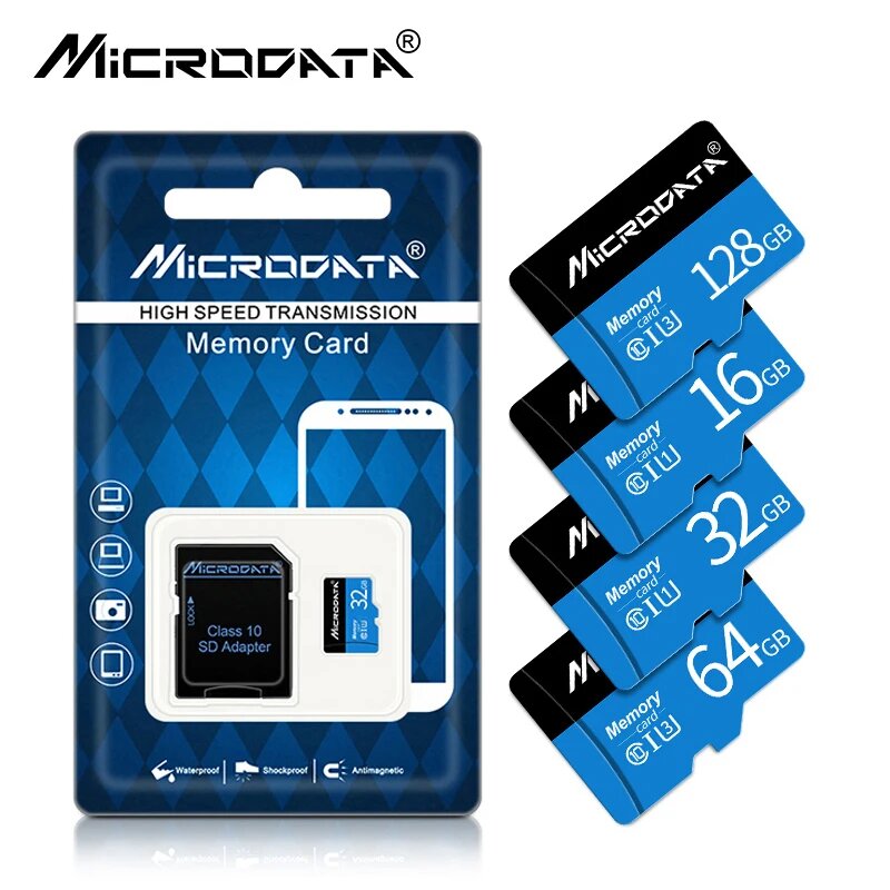 MicroDATA карта памяти Micro SD 64 ГБ Class 10