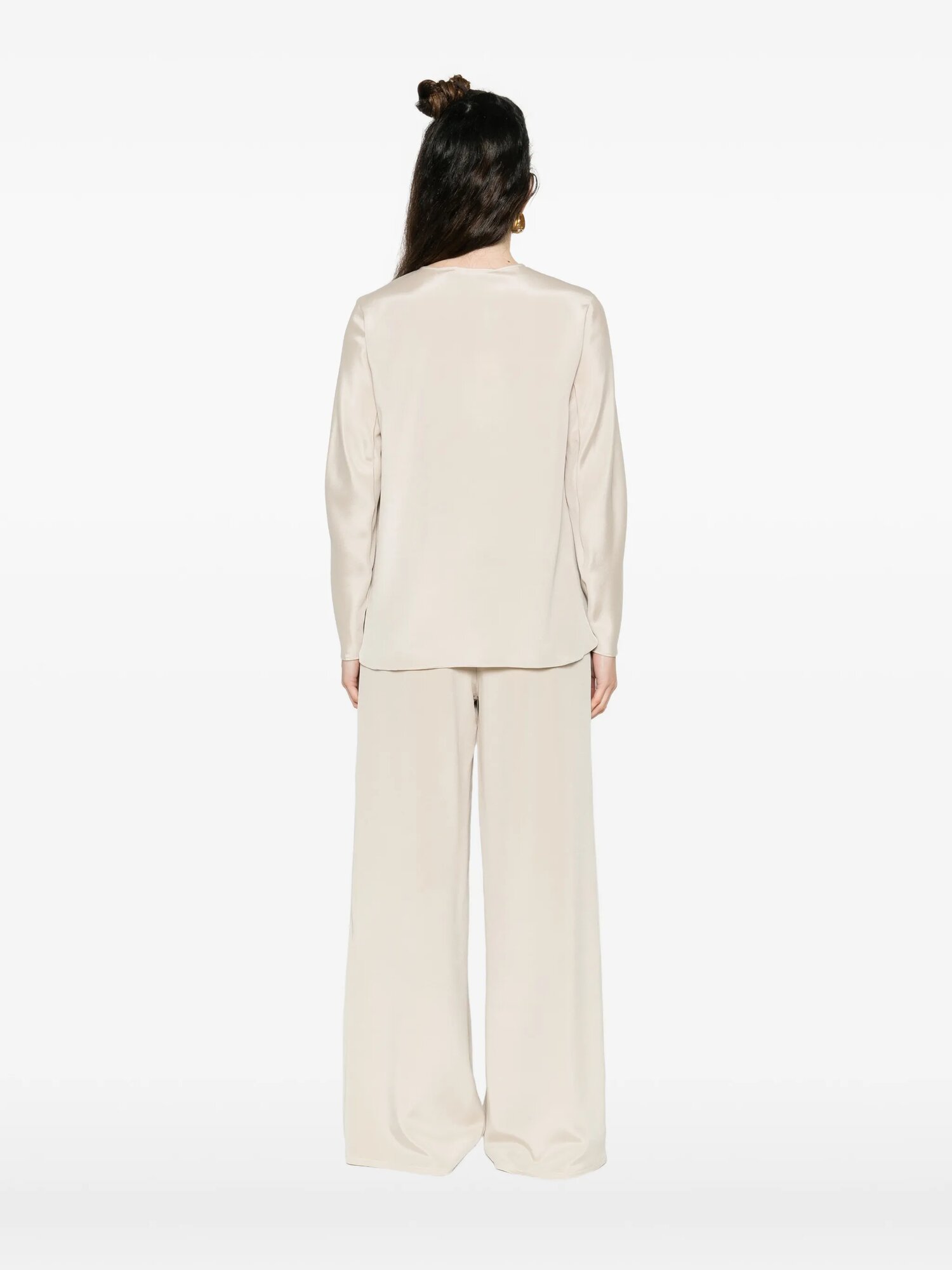 Блуза Max Mara Long-sleeve blouse, размер 38, разноцветный — фото 1