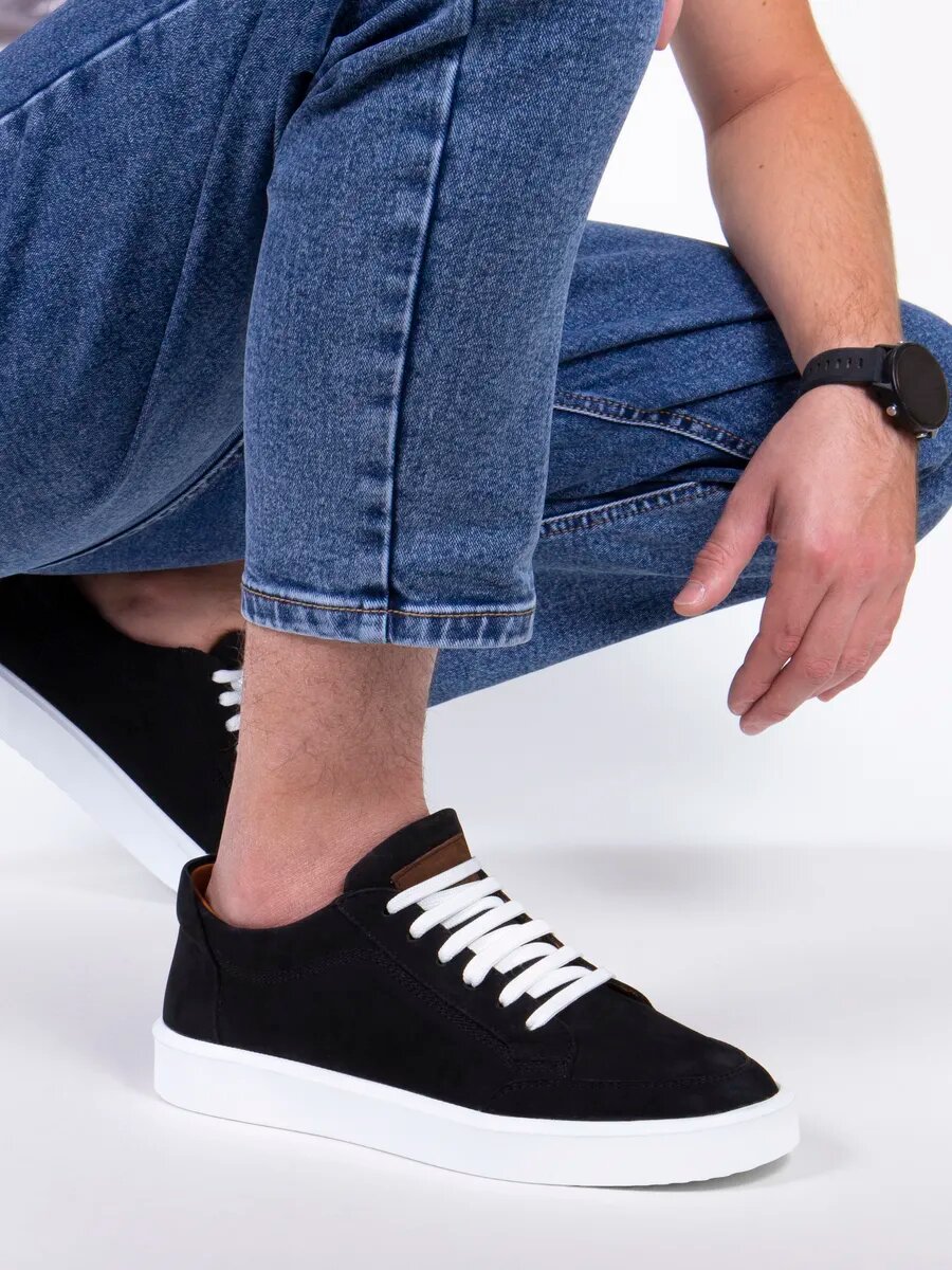 Кеды кожаные демисезонные