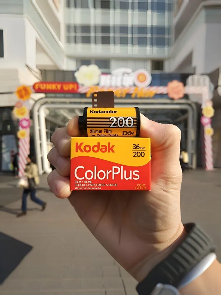 Фотоплёнка цветная 35 mm Kodak Color Plus 200, 36 снимков