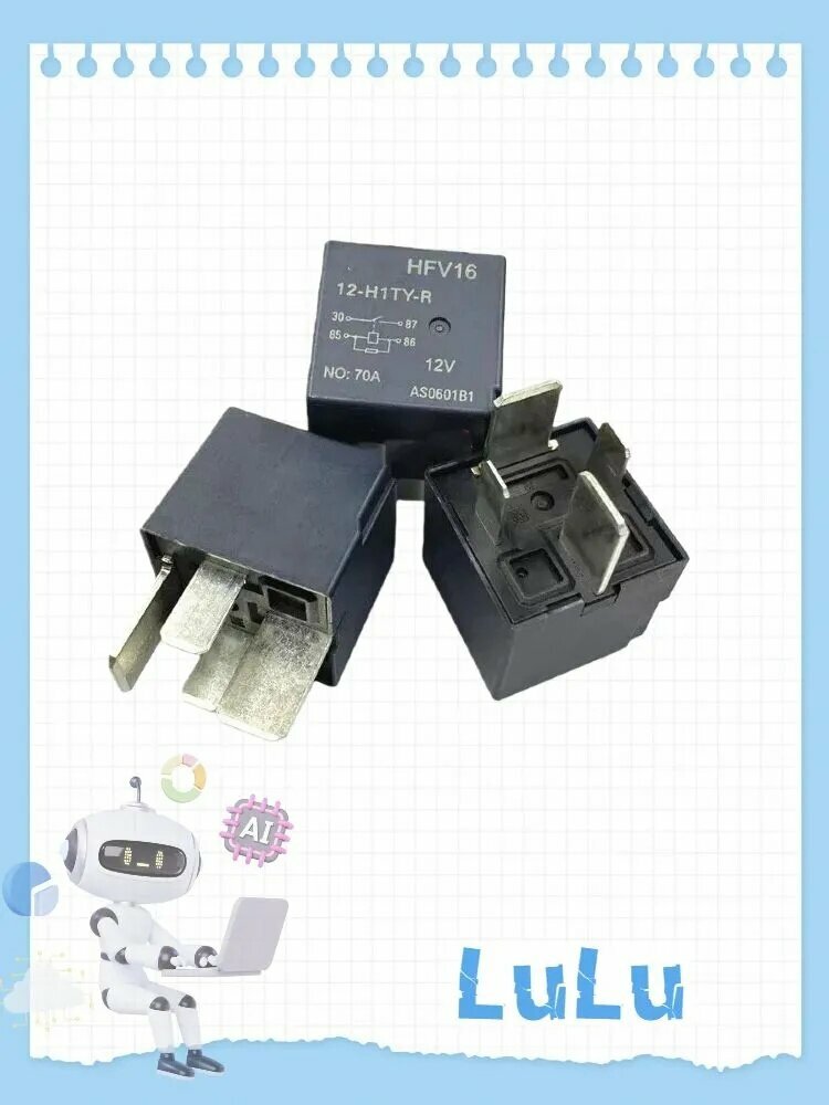 Реле HFV16 12 - H1TY - R 12V 70A 4-pin A