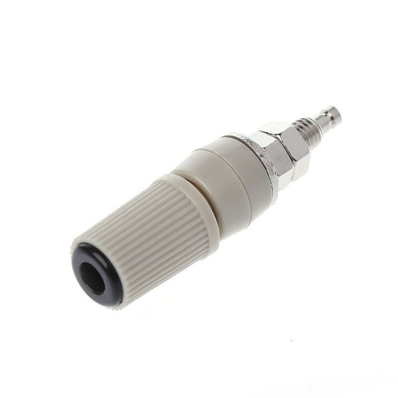 Гнездо банановое женское M5, 30 А, 4 мм, Черный