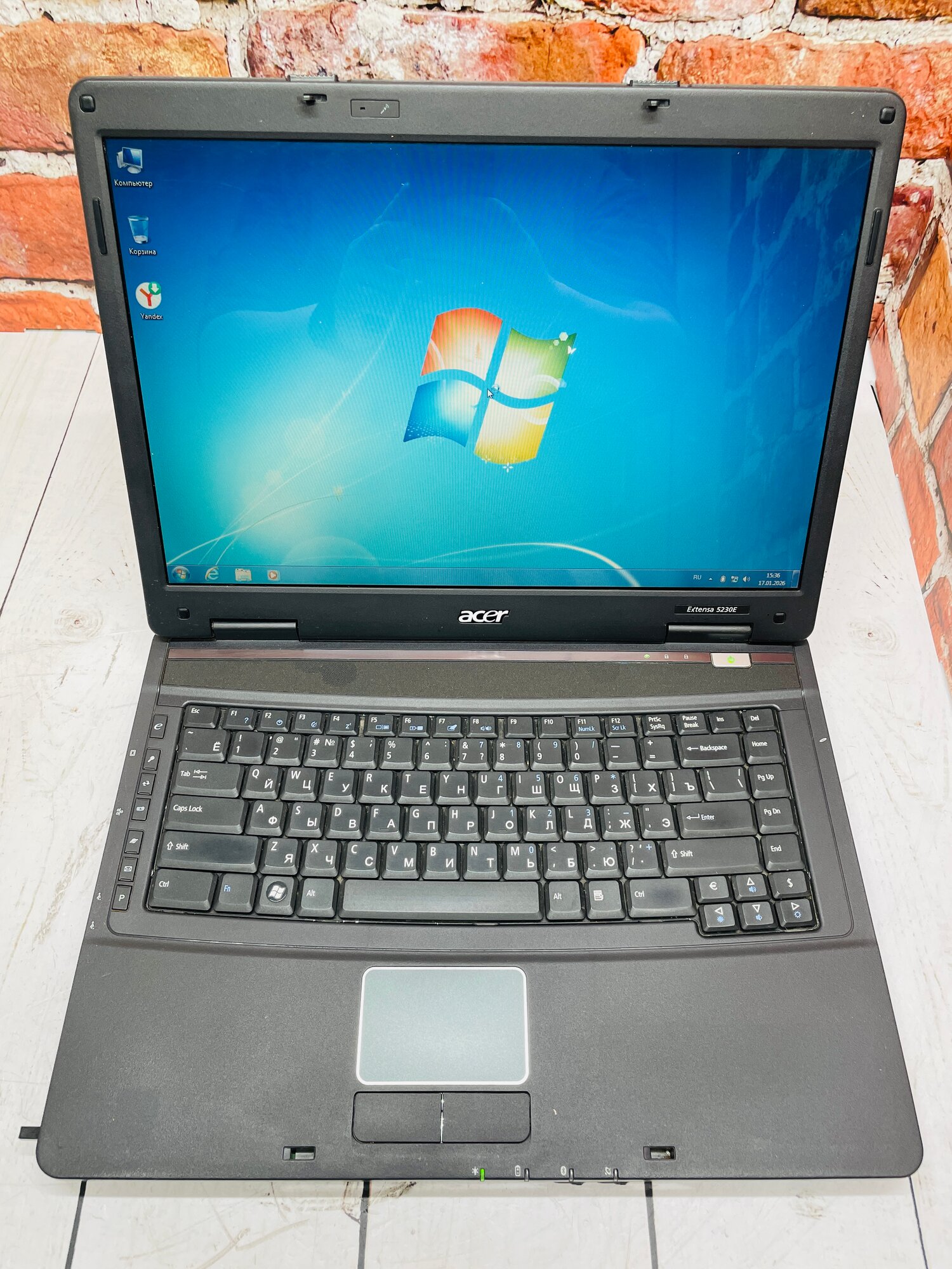 Ноутбук 15,4, Acer 5230E, Intel Pentium T6600, 3 Gb DDR3, 160 Gb HDD, Intel HD