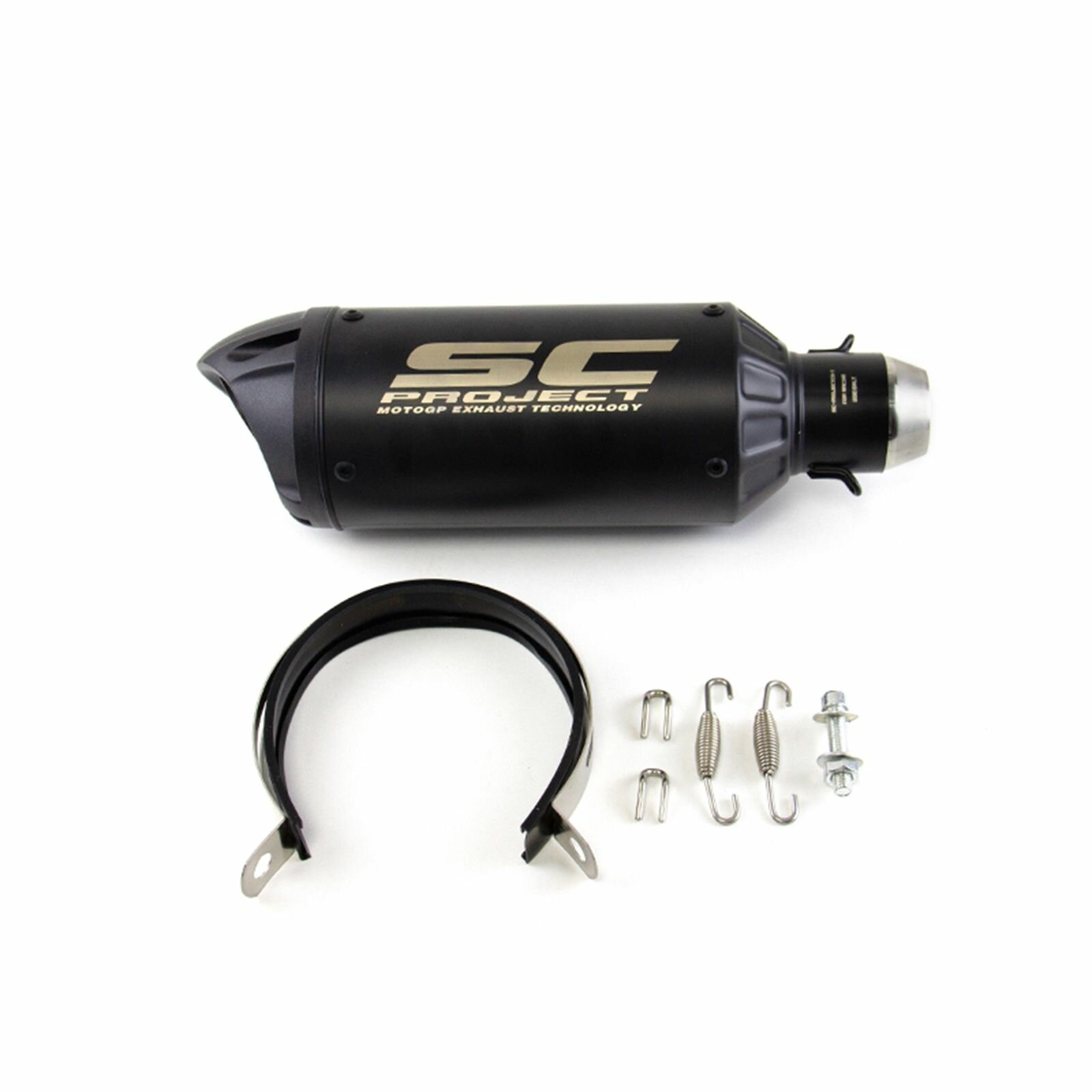 Глушитель для мотоцикла прямоток универсальный на питбайк