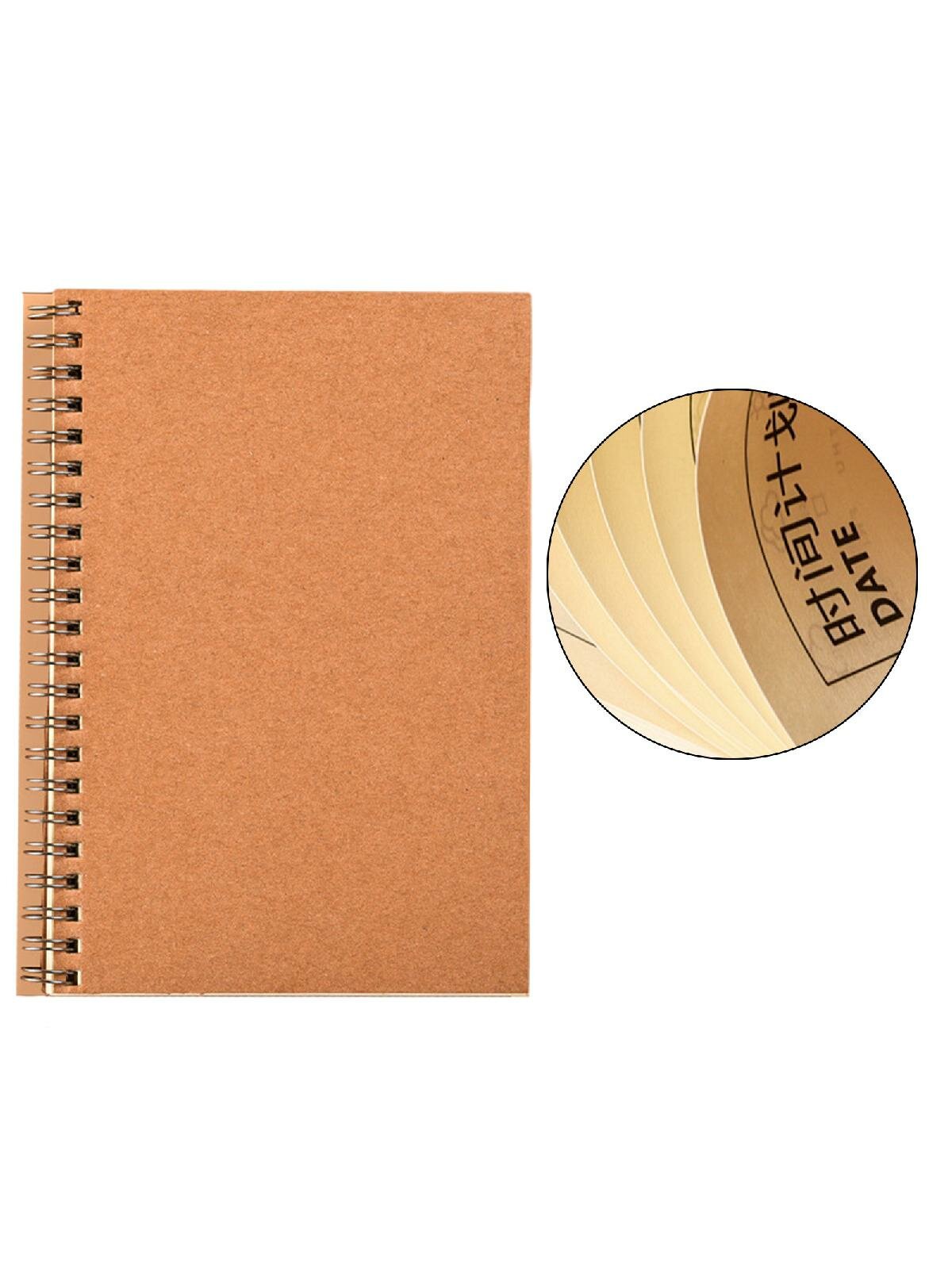 50 Листов Спирали Блокнот Список дел Ежедневник Руководство по тайм-менеджменту