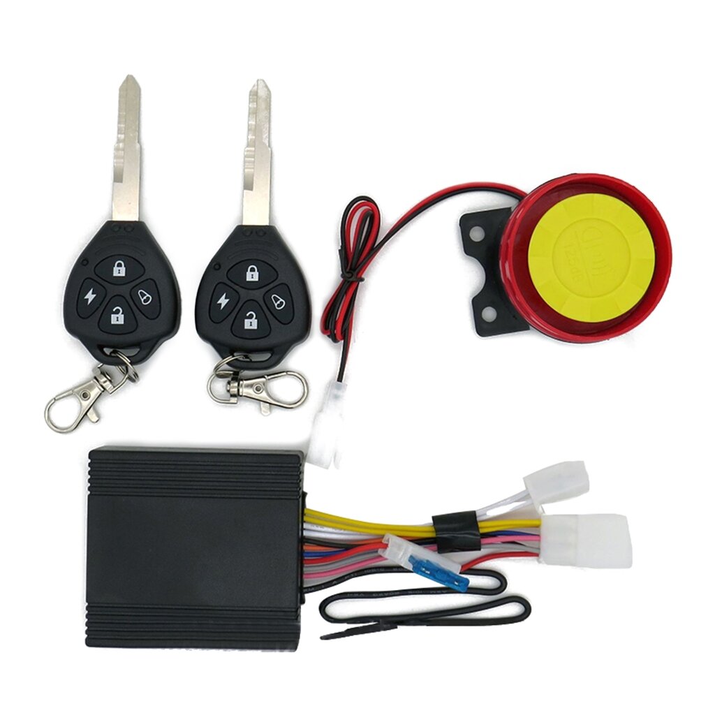 Противоугонное устройство мотоциклетной сигнализации с запуском одной кнопкой универсальное-противоугонное устройство