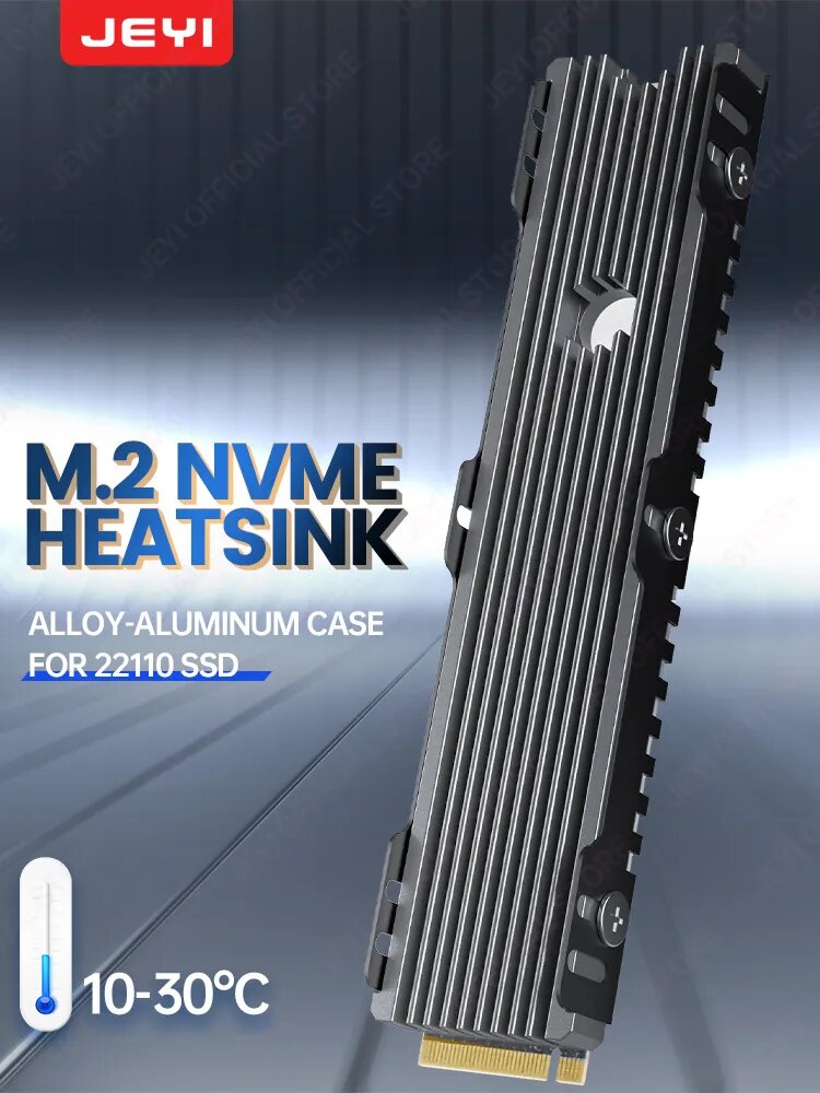 Радиатор SSD M.2 22110, Кулеры для твердотельных накопителей M.2 NVME