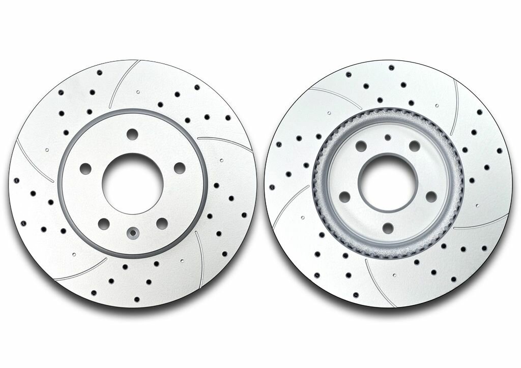 Тормозной диск Gerat DSK-F326P (передний) Platinum для а/м CHEVROLET CAPTIVA, OPEL ANTARA (296 мм)