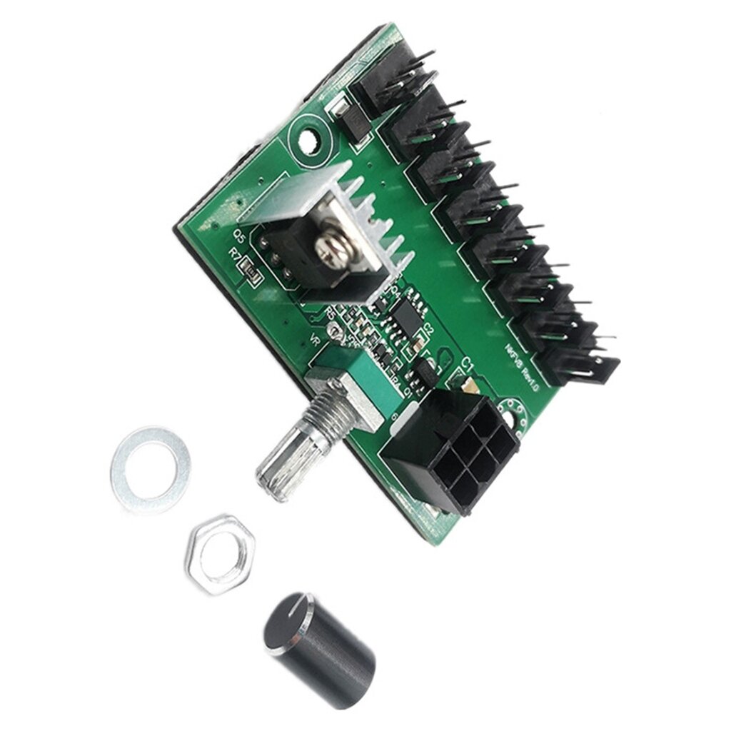 Плата Управления Двигателем с 3/4-Контактным Охлаждающим Вентилятором и 4/8-Канальным Модулем Управления Электрооборудованием С Переключателем Ручек