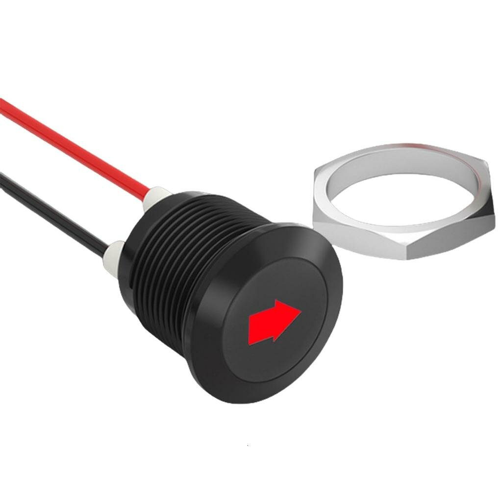 Светодиодные стрелки-указатели для панели автомобиля, красный