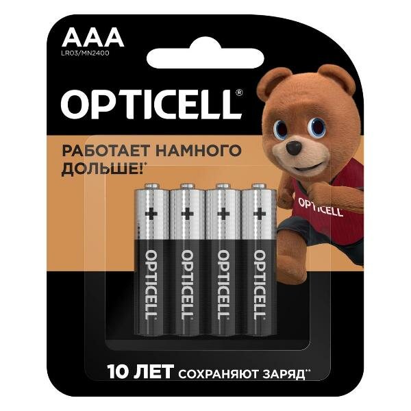 Батарея Opticell Basic AAA 4шт
