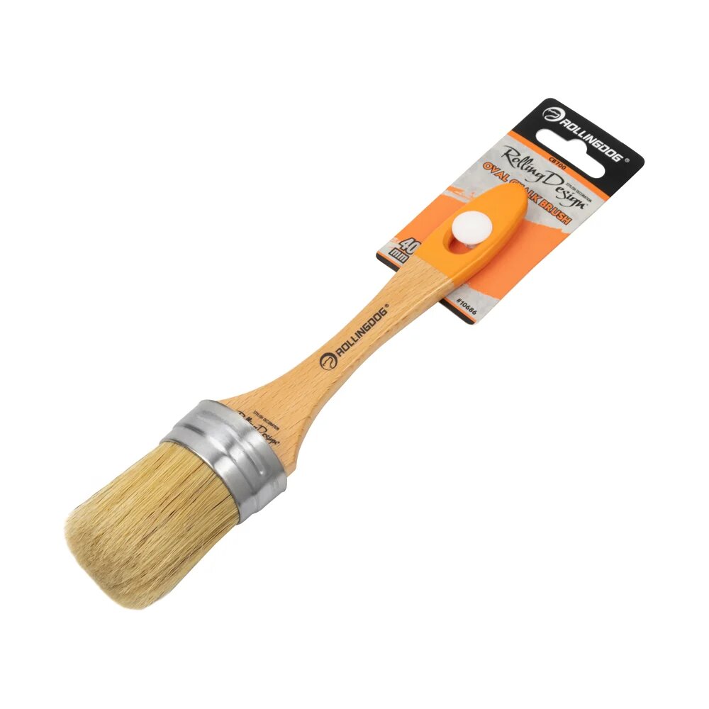 Кисть Rollingdog Design Professional 40мм, овальная, смешанная щетина, 10686