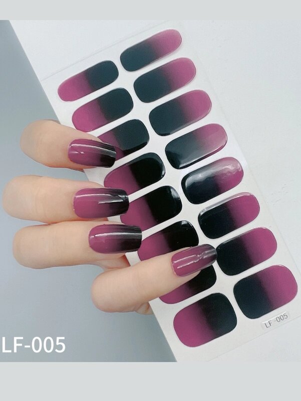 Лаковые полоски для ногтей топ лак, наклейки для ногтей, дизайн ногтей