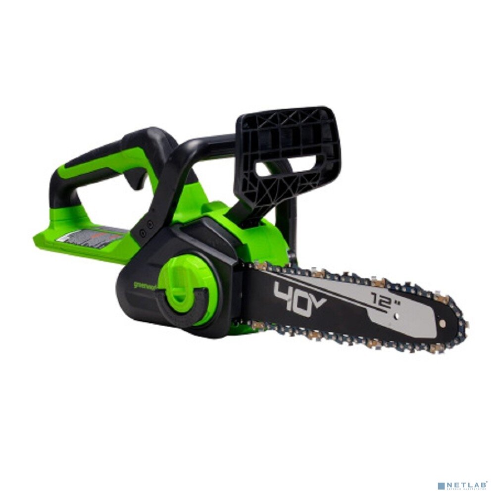 Greenworks G40CS30IIK4 Цепная пила аккумуляторная, 40V, 30 см, с 1* АКБ 4А*ч и ЗУ [2007807UB]