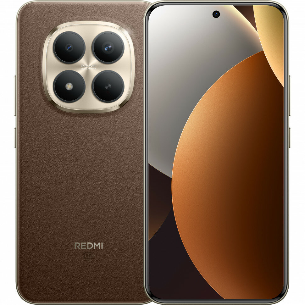 Смартфон Xiaomi Redmi Note 15 pro Plus 5G 12/512Гб Global, Dual nano SIM Mocha Brown/Коричневый
