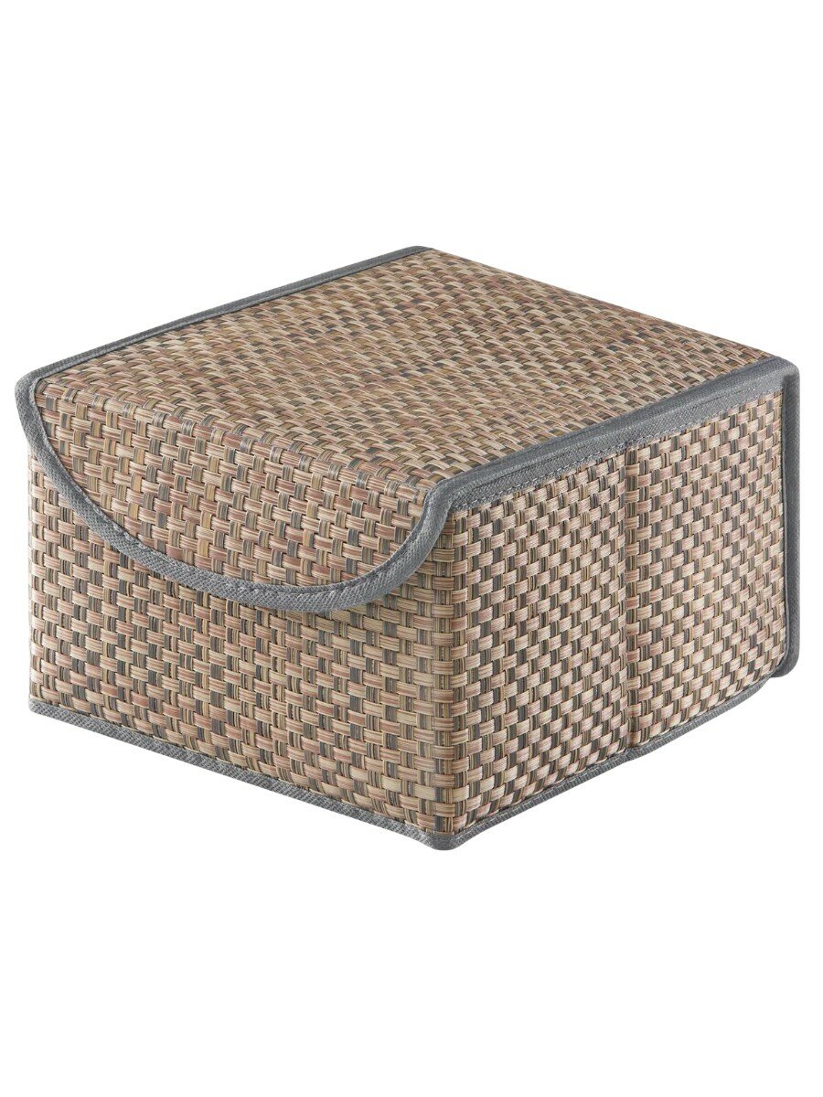 Коробка для хранения с крышкой Casy Home 21x26x15см синий ВО-011