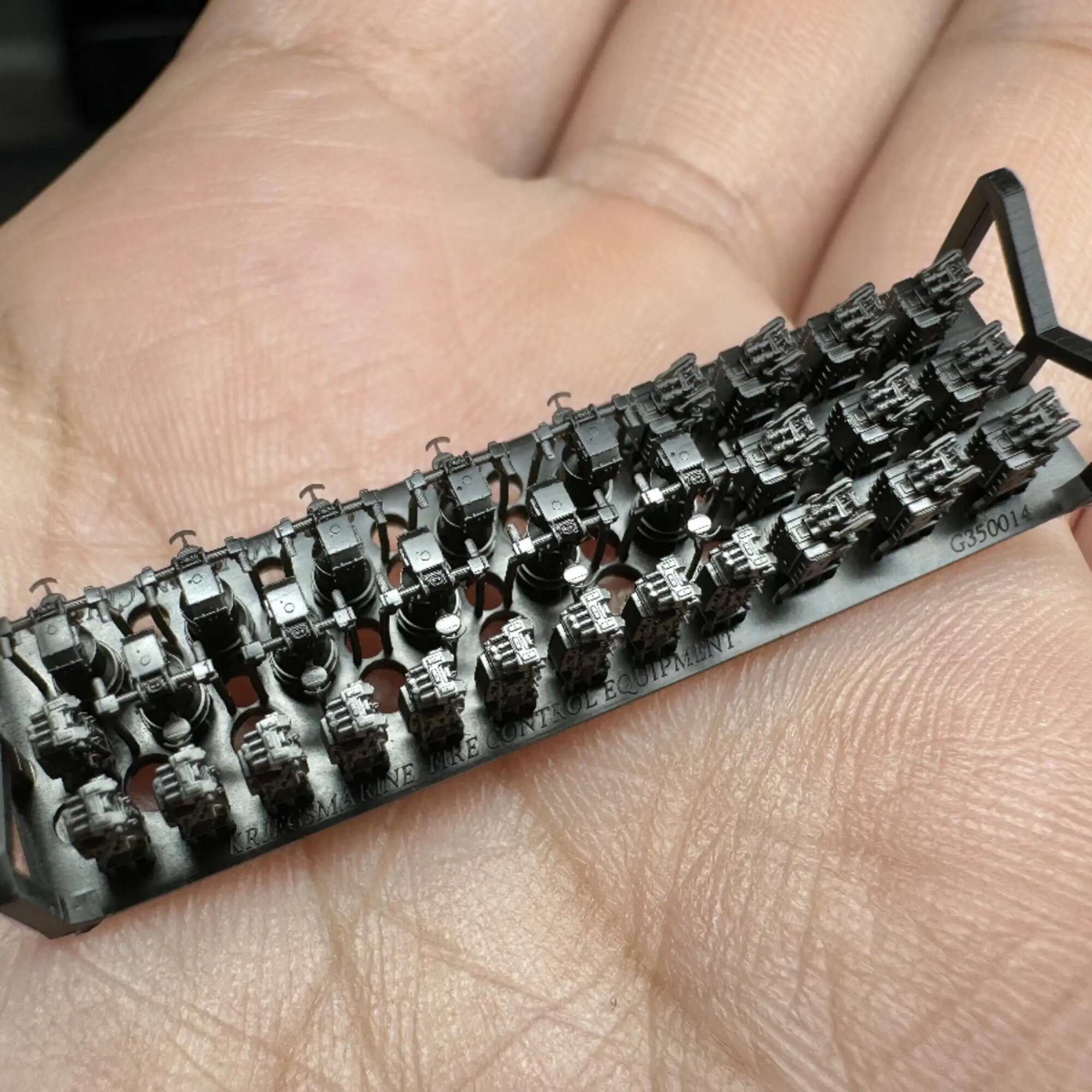 MUYI MODEL STUDIO комплект 3D-печати 1/350 G350014 KRIEGSMARINE FIRE CONTROL EQUIPMENTS