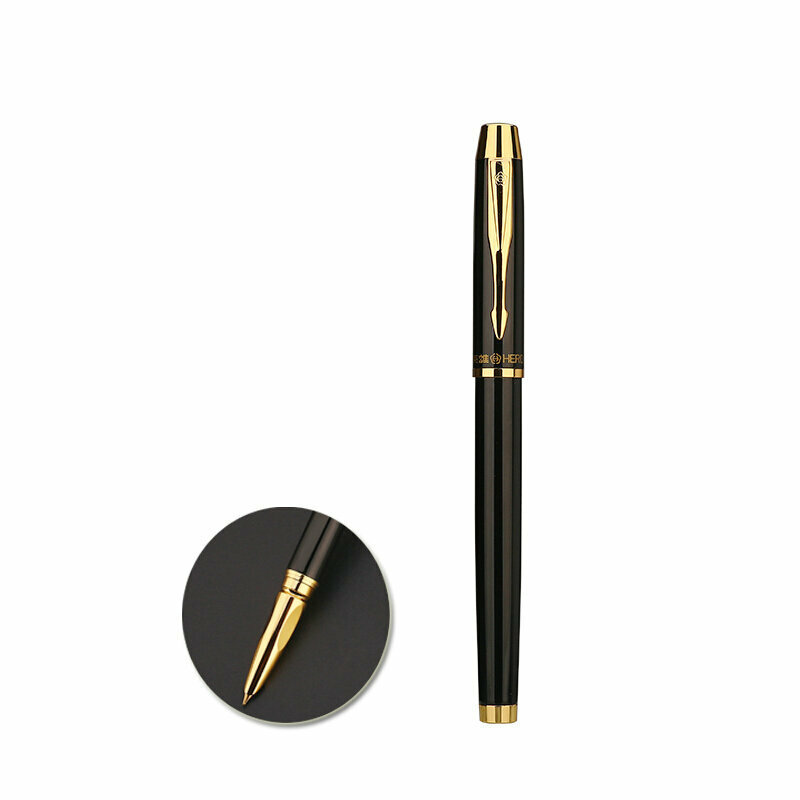 Горячая распродажаГравировка на ручке Hero Fountain Pen 7006, бизнес-подарок для взрослых, набор шариковых ручек с жестким и изогнутым наконечником для искусства и каллиграфии
