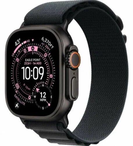 Часы Apple watch Ultra 3 49 Black Ti Black Alp Lp L MF0X4