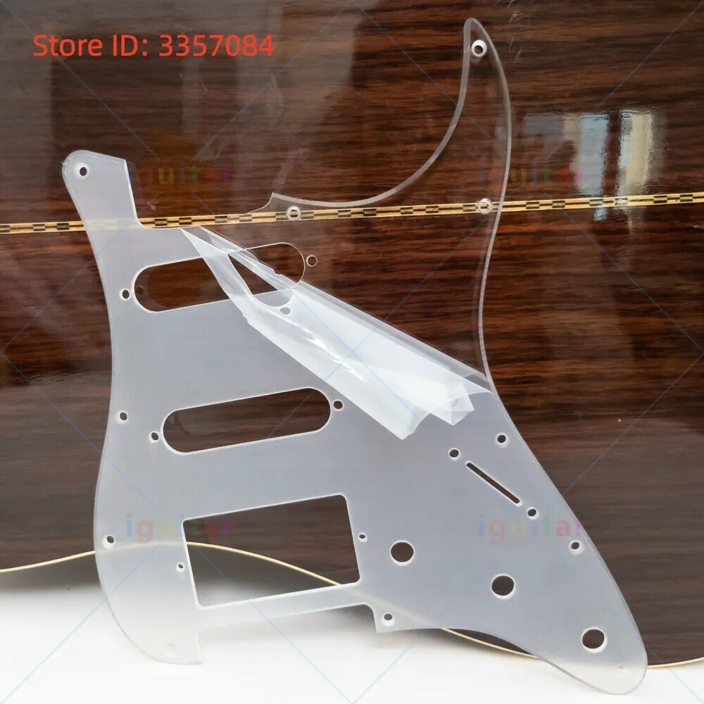 Крыло Stratocaster HSS Acrylic Pickguard 11 Винт