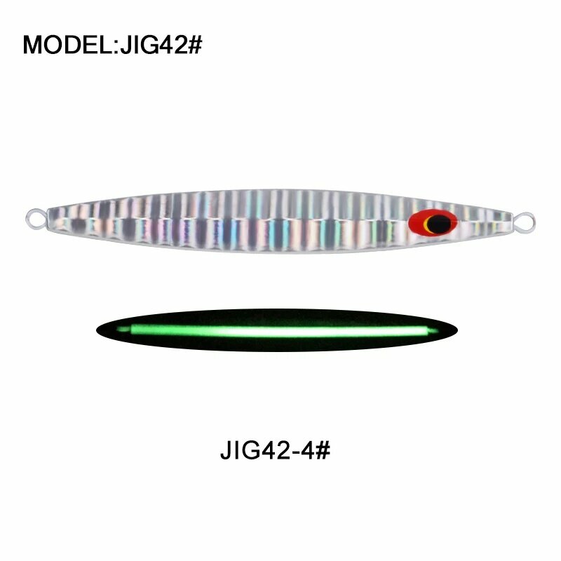 OBSESSION JIG42 Silver, 110g, медленно тонущая джиг-приманка
