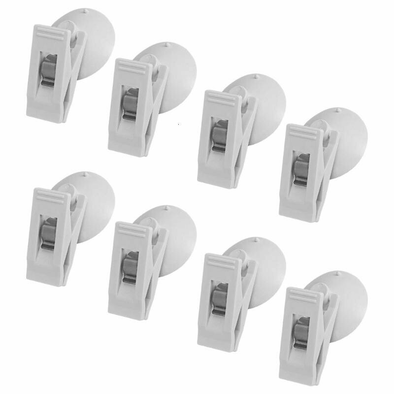 Универсальный зажим с присоской, Белый