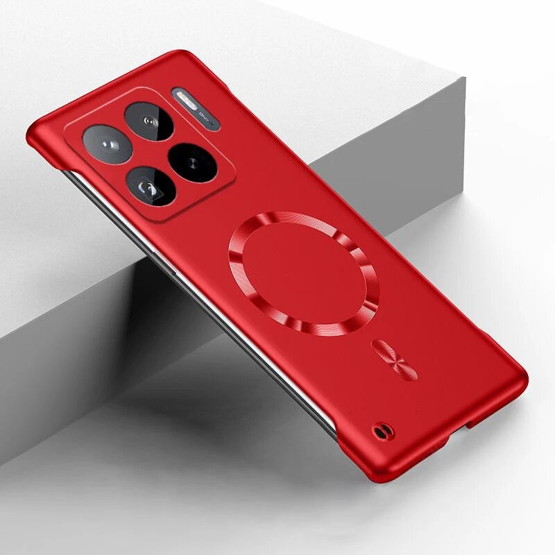 Красный чехол Magsafe для Xiaomi 15 Ultra
