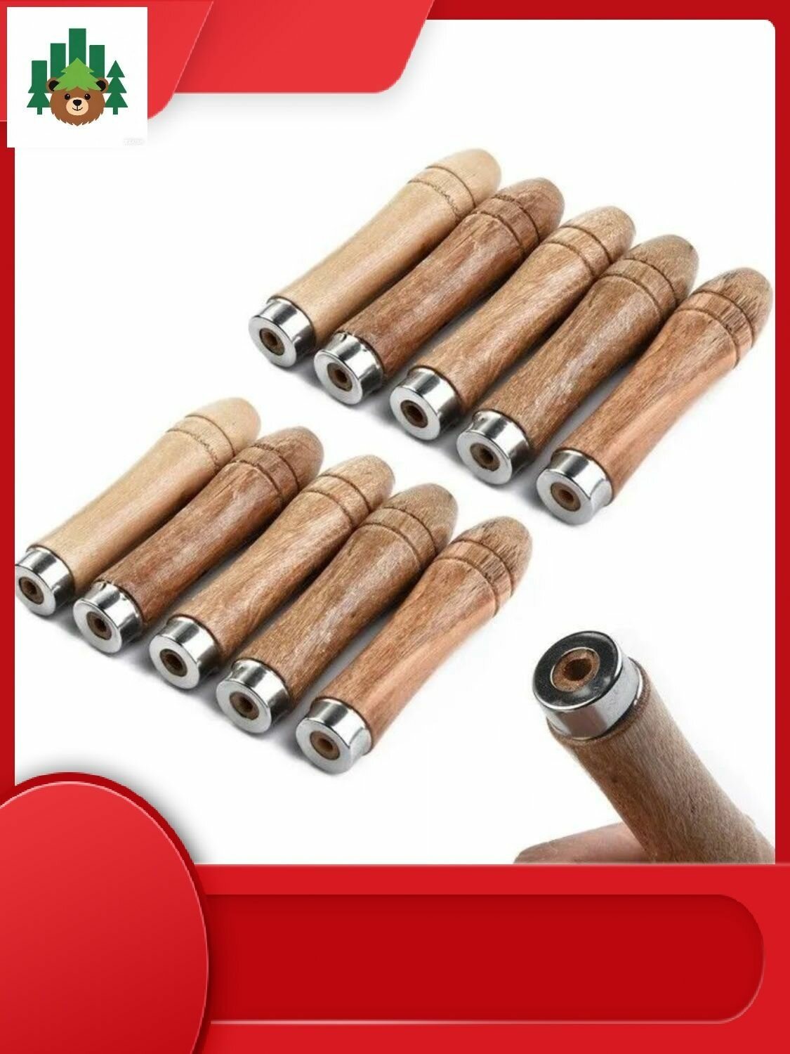 Эксклюзивная рукоятка для стального напильника по дереву