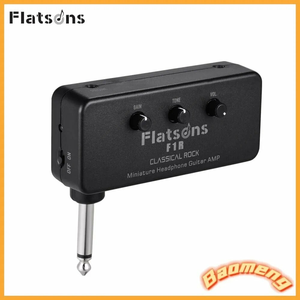 Flatsons F1R Мини Гитарный Усилитель, Портативный, Идеален Для Гитаристов