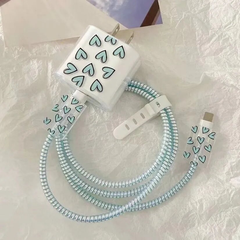 Защитная оболочка зарядного устройства, кабель для передачи данных, подходит для Iphone; защитная пленка