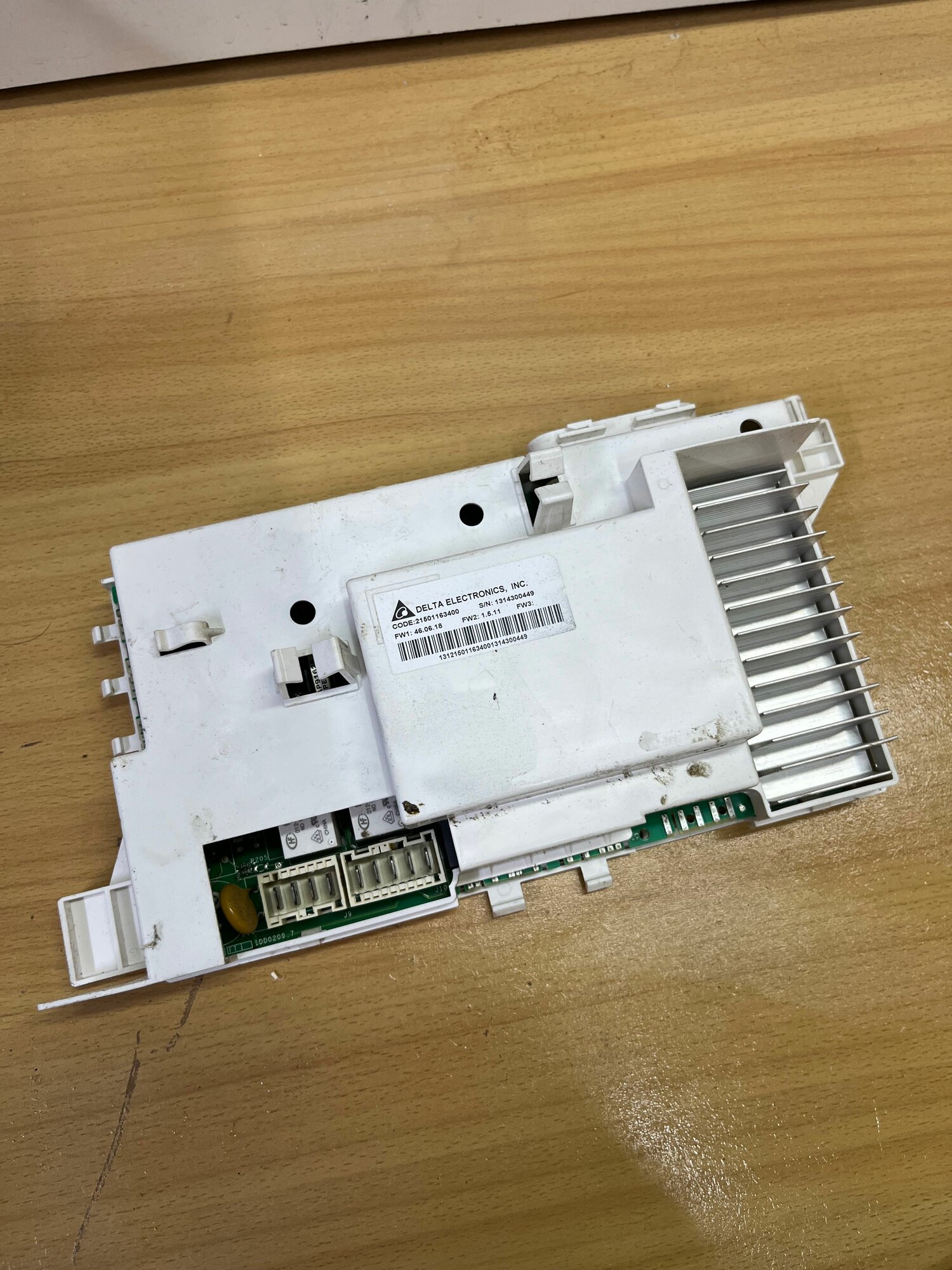 Плата модуль управления силовой 21501163400 для стиральной машины Hotpoint Ariston Хотпоинт Аристон