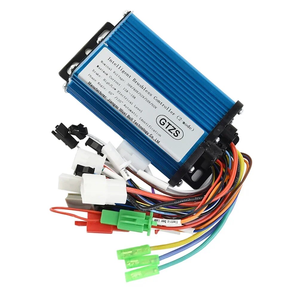 1 шт, аксессуары для электрического велосипеда, бесщеточный контроллер двигателя постоянного тока 600-800 Вт, 36 В/48 В, 6mos для электрического велосипеда, скутера, электронного велосипеда