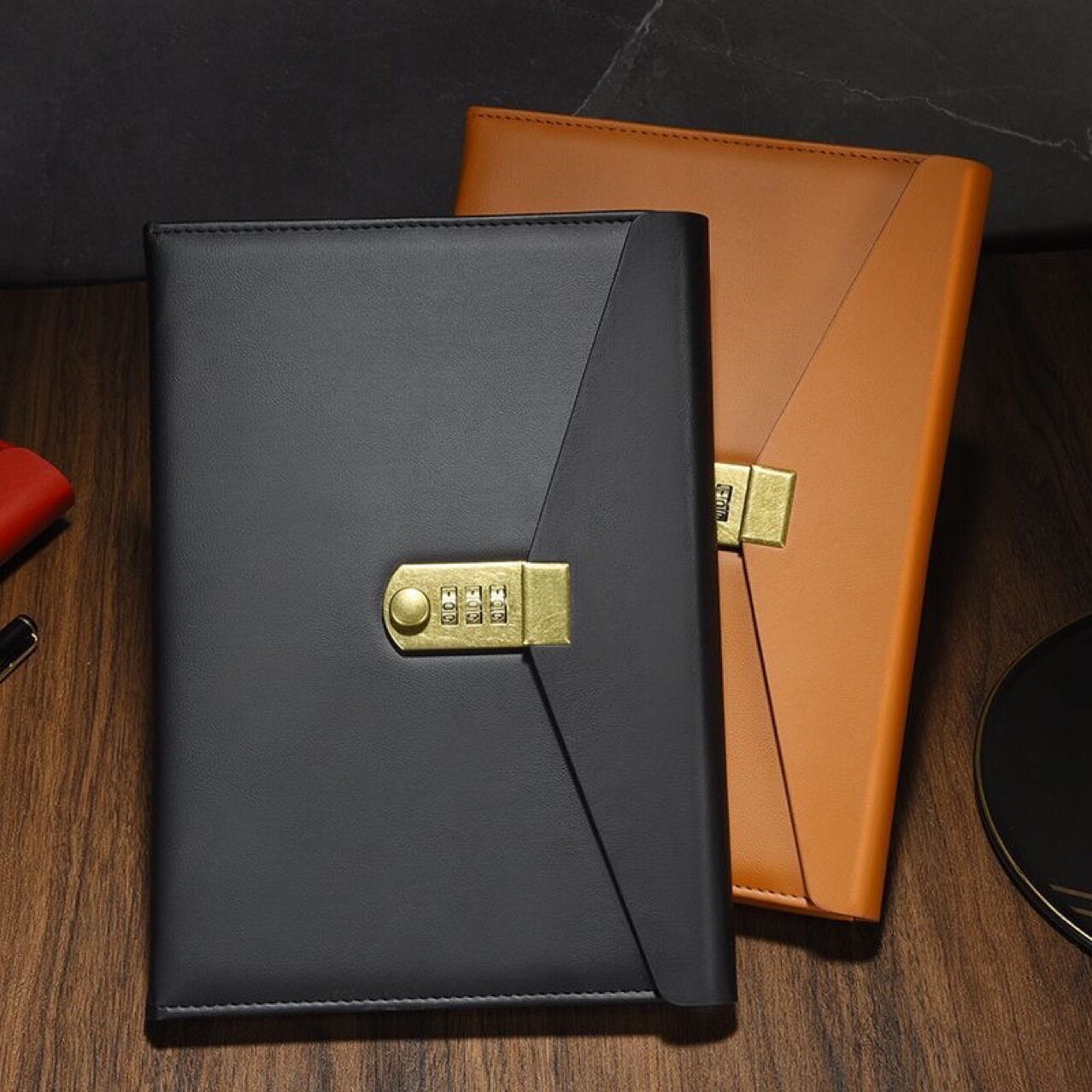 A5 Канцелярские товары Винтажная книга паролей с замком Креативный дневник Простой блокнот для студентов Блокнот для записей Книга учета