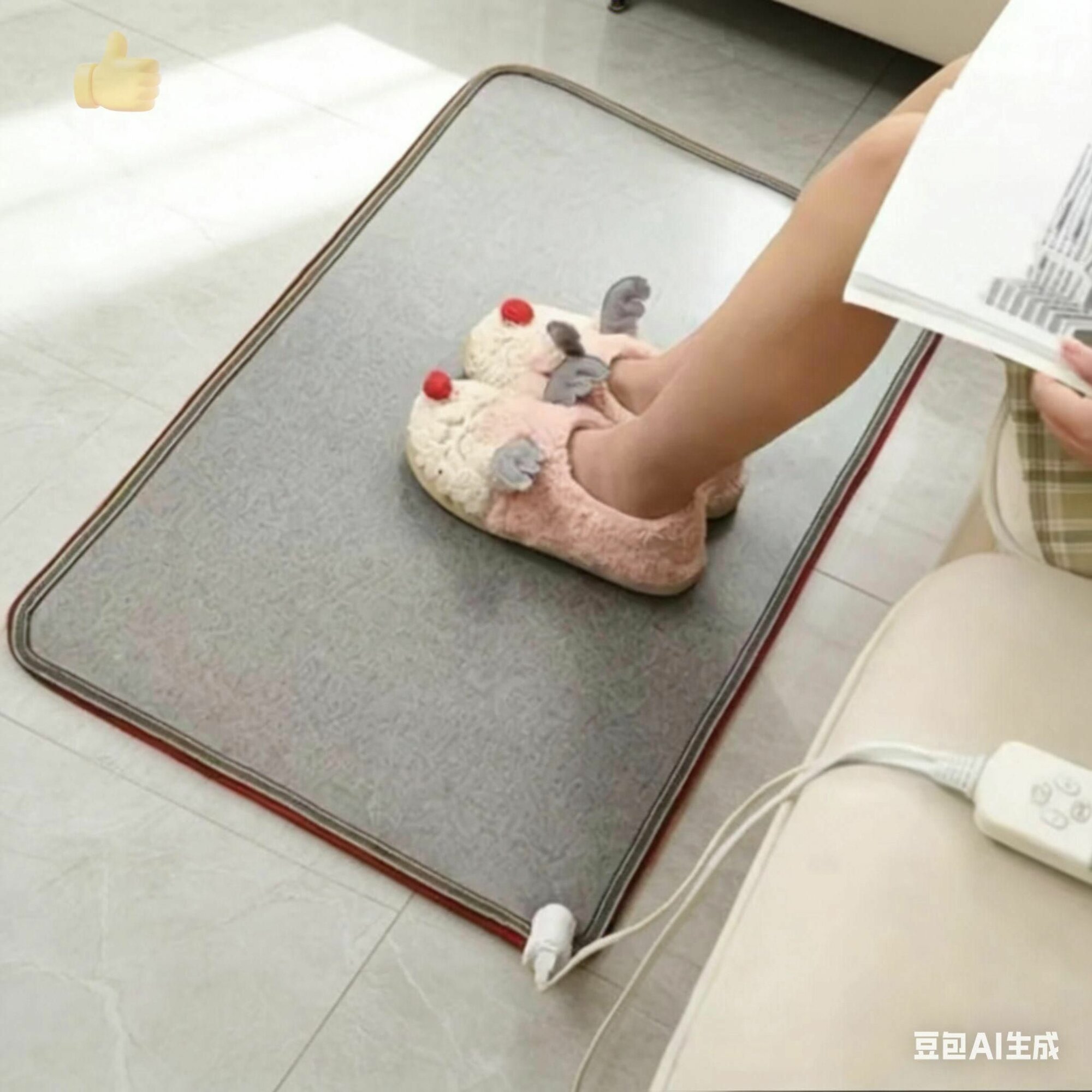 Ковер с подогревом Греющий коврик с графеном