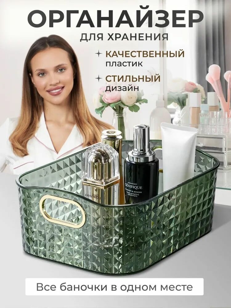 Органайзер для мелочей и косметики26х19.3х10.1 см.