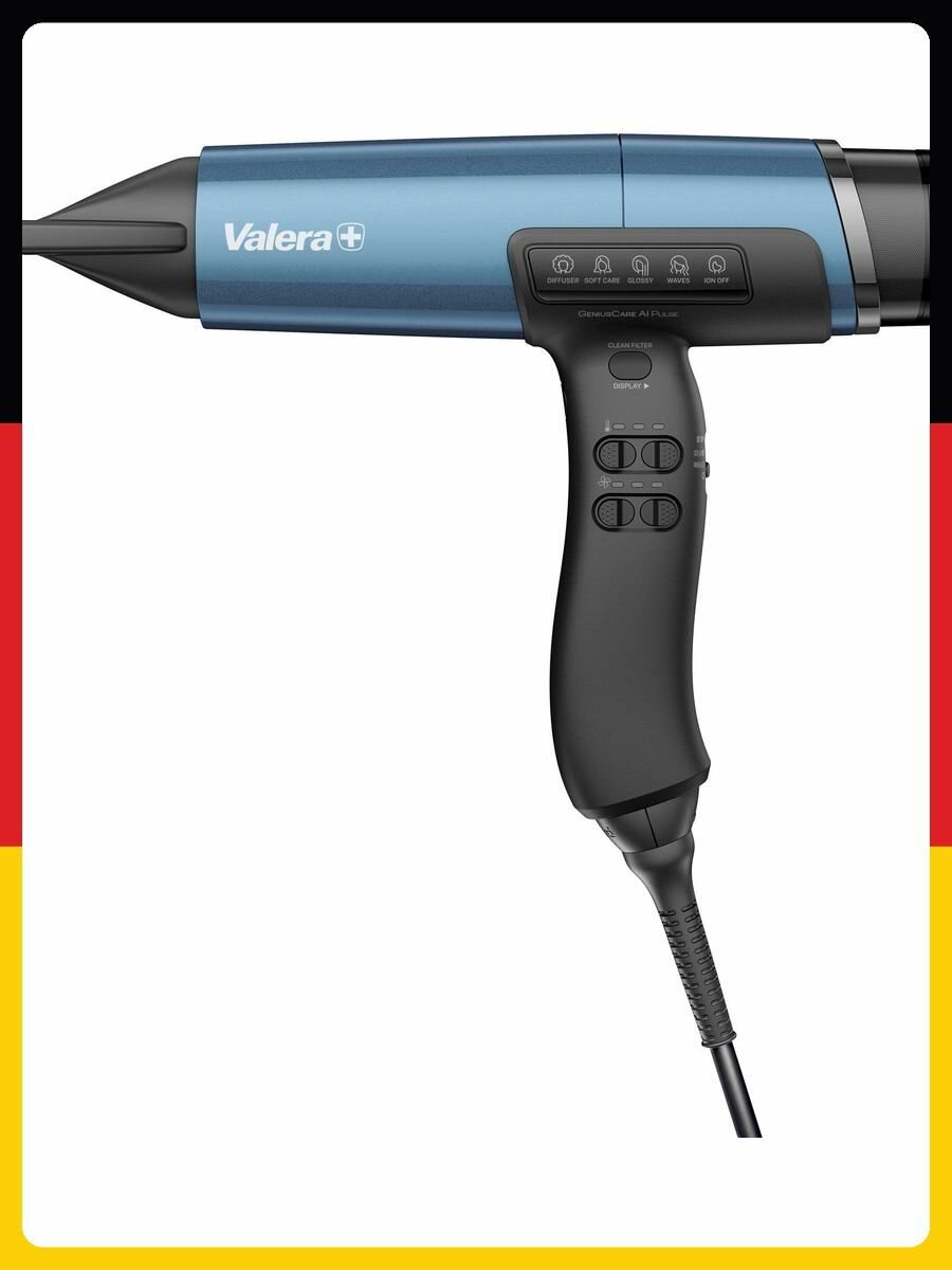 Фен для волос Valera GeniusCare AI Pacific Blue Metallic 501.50 GA PB