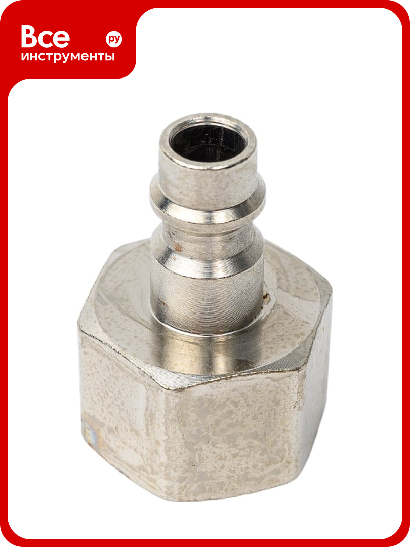 Разъемное соединение быстросъем папа - внутренняя резьба G1/2, сталь ECO AS-M/FT12