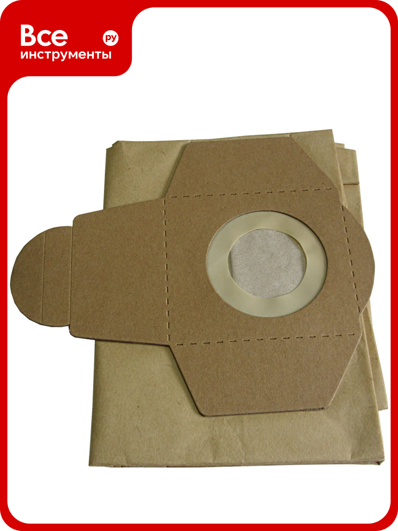 Мешок-пылесборник бумажный для ПВУ-1200-30 5 шт диолд 90070020