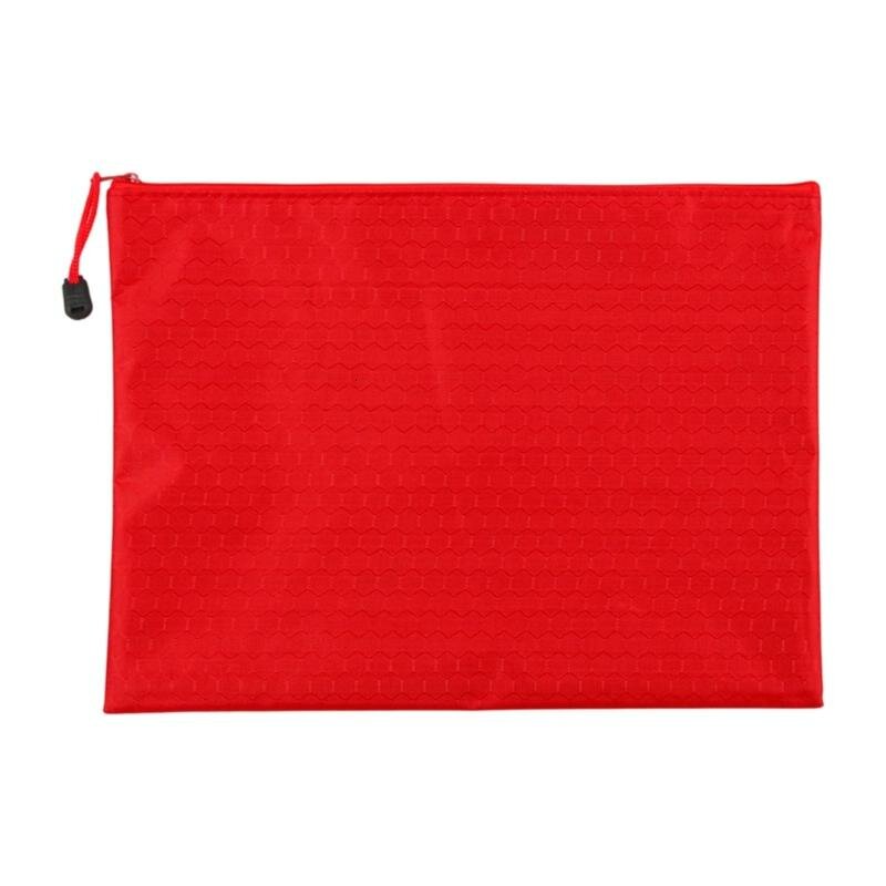 Водонепроницаемый файл-мешок для документов A4, красный
