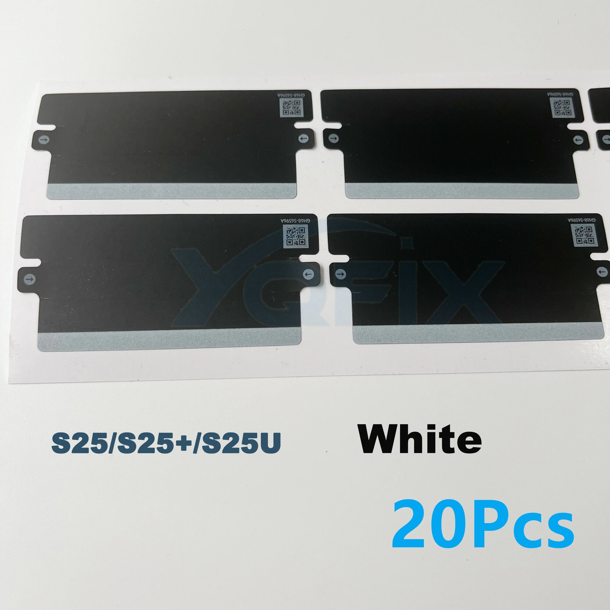 20x Индуктивные этикетки Samsung Galaxy S25/S25+/S25U White